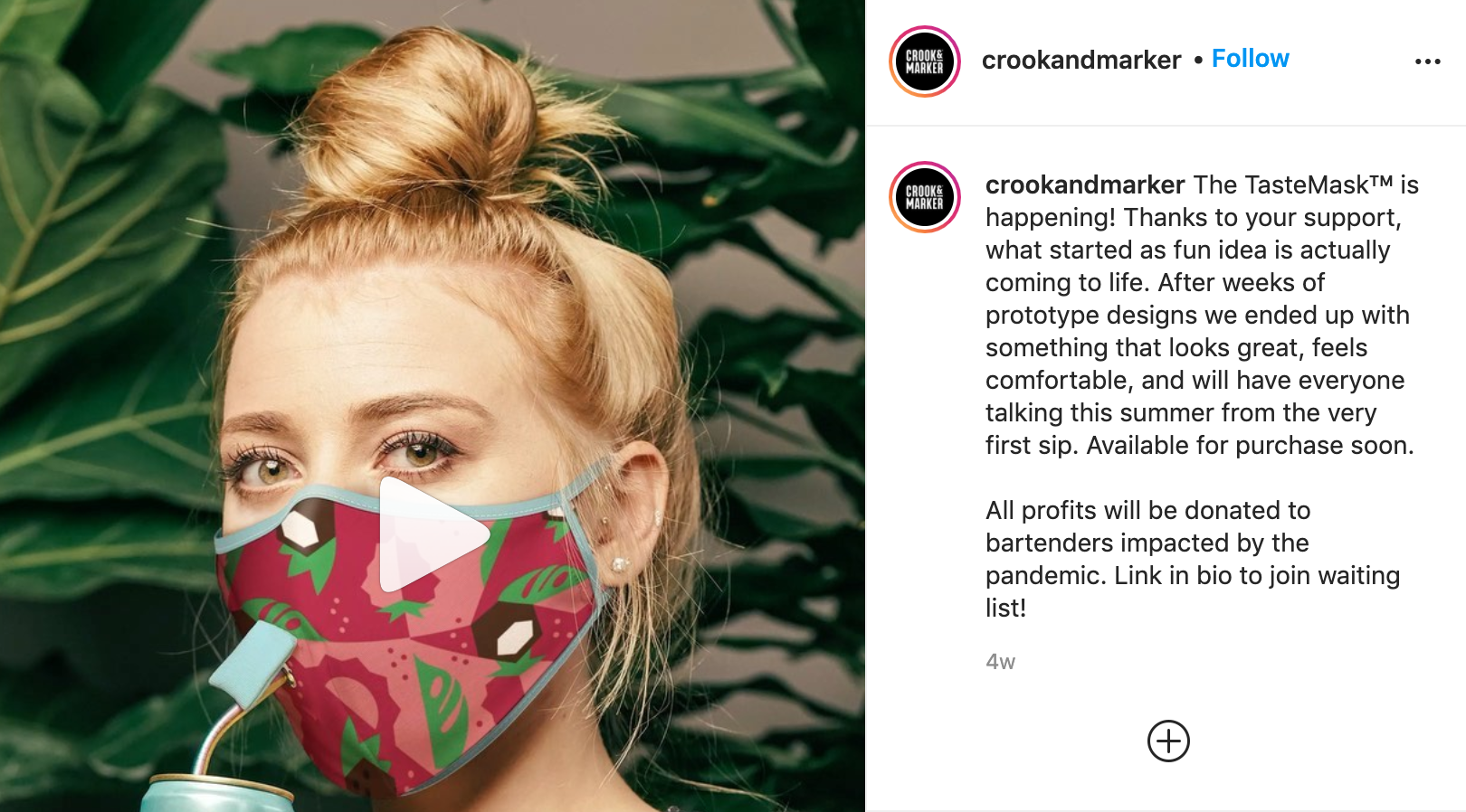 Company Promotes a Seltzer-Sipping Mask - VIP Marketing